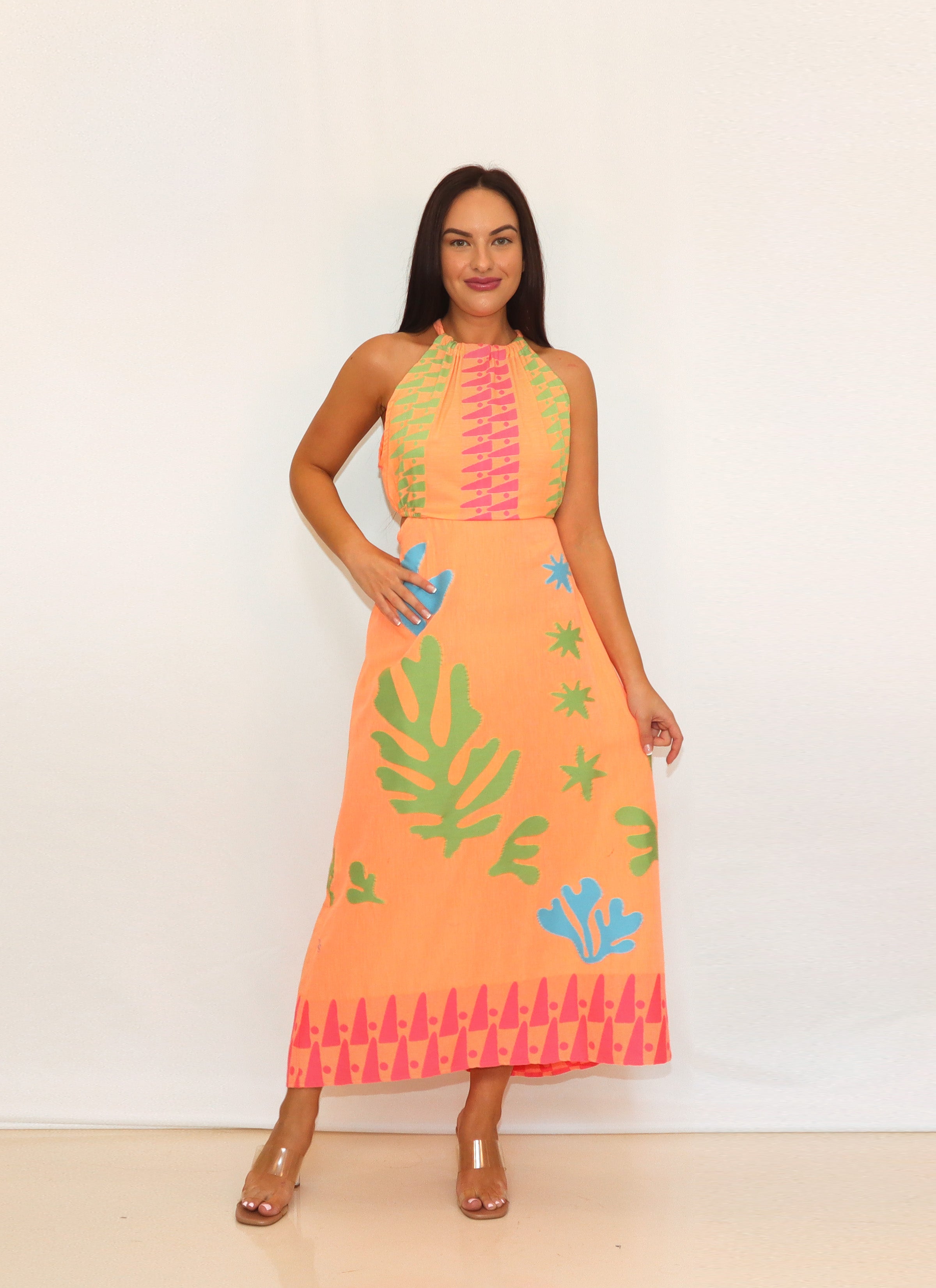 GRETA LONG DRESS – Kleio