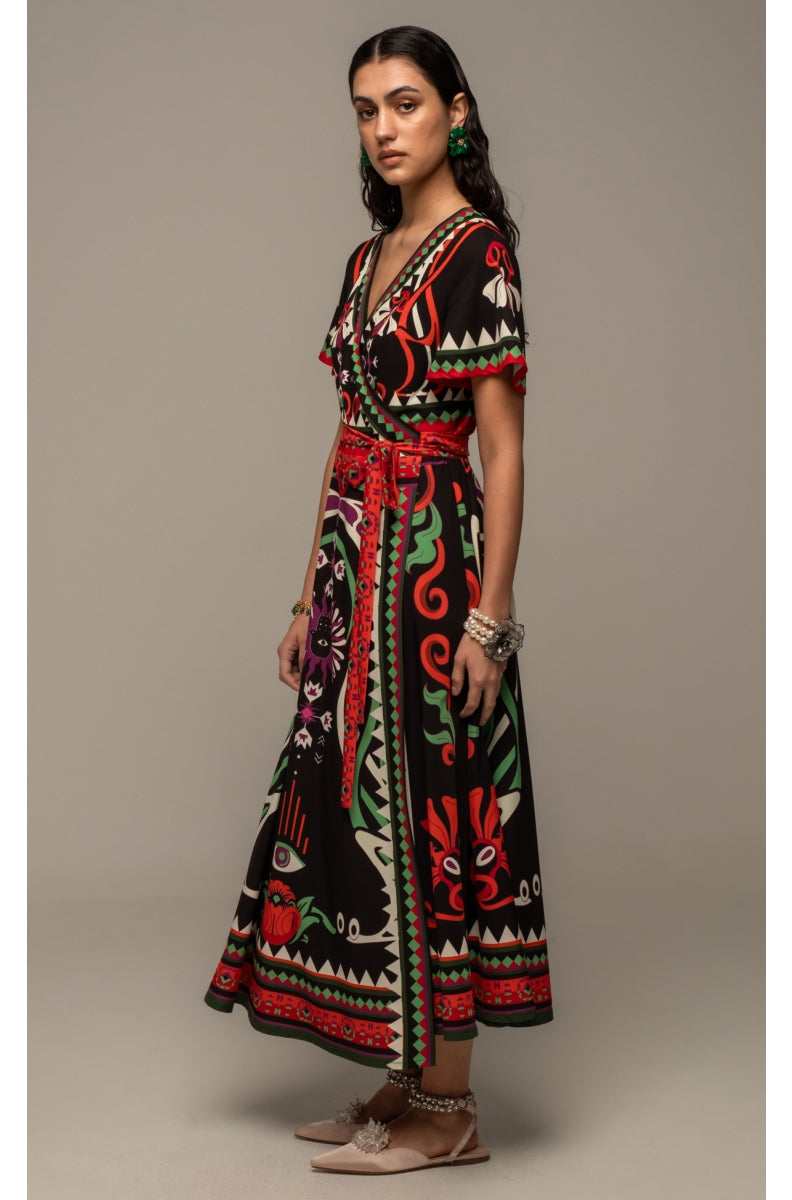 KINDRED WRAP DRESS – Kleio